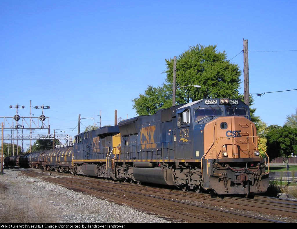 CSXT 4752 On CSX K 514 Southbound